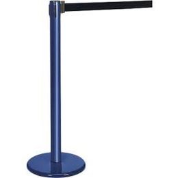 Gurtpfosten blau, Gurt schwarz