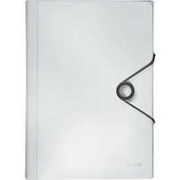 Projektmappe Leitz Solid, 5 Fächer, 1 Zusatzfach, Format DIN A4, weiß