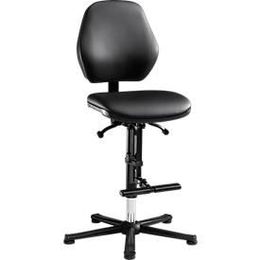 bimos Labordrehstuhl LEANOS 9131, Kunstleder, schwarz