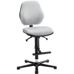 bimos Labordrehstuhl LEANOS 9131, Kunstleder, grau