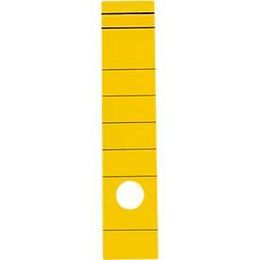 Rückenschild, Rückenbreite 60 mm, selbstklebend, 10 Stück, gelb