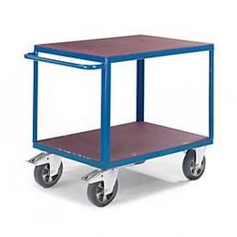 ROLLCART Montagewagen, 1000 x 700 mm, mit Feststeller
