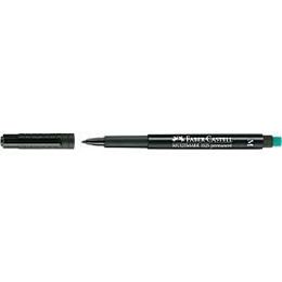 Marker Faber-Castell Multimark, inkl. Spezialradierer, schwarz, M, permanent