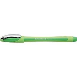 Fineliner Schneider Xpress, Strichstärke 0,8 mm, dokumentenecht, ergonomisch geformt, Kunststoff & Edelstahl, Schreibfarbe grün, 10 Stück