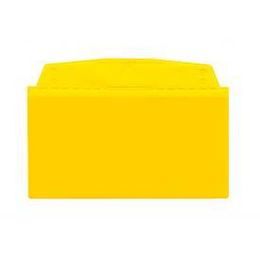 Orgatex Sichttaschen, 1/3 DIN, gelb, 10 St.