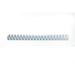 GBC® Binderücken, Plastik, Ø 22 mm, 100 Stück, weiß