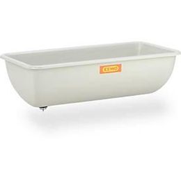 Spülwanne CEMO aus GFK, schlag- und kratzfest,L 1005 B 550 x H 330 mm, mit Ablaufanschluss, 100 I