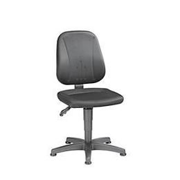 bimos Arbeitsdrehstuhl Unitec, Stoffpolster, Gleiter, Visa schwarz