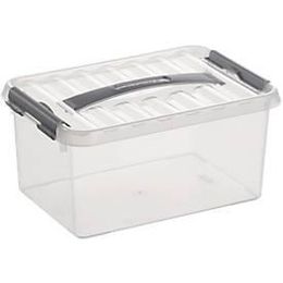 Aufbewahrungsbox Sunware Q-line, Deckel mit Griff, 6 l, L 300 x B 200 x H 140 mm