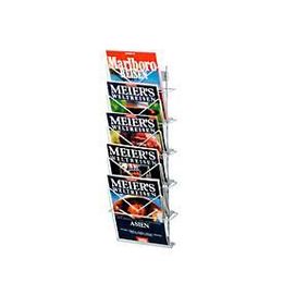 Zeitschriftenhalter, 260x700, 5 Fächer