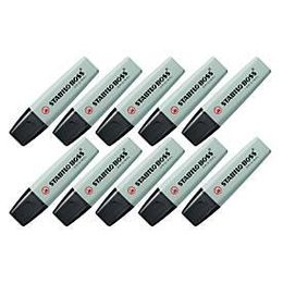 Textmarker Stabilo® BOSS Original NatureCOLORS, Keilspitze, lichtbeständig, schnell trocknend, grünerde, 10 Stück