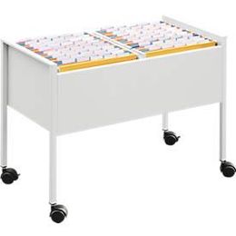 Durable Mappenboy, doppelbahnig, silber