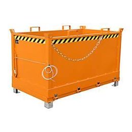 Bauer Klappbodenbehälter FB 1500, orange