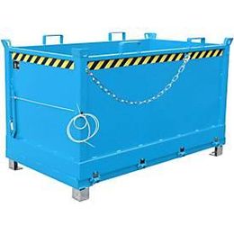 Bauer Klappbodenbehälter FB 1500, blau