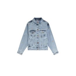 Scalpers Studs Denim Jacket ' ' Damen Gr&ouml;&szlig;e XL blau / indigo