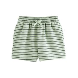 next Shorts Jungen Gr&ouml;&szlig;e 146 gr&uuml;n / schwarz