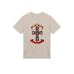F4NT4STIC T-Shirt 'Guns 'n' Roses Appetite For Destruction' Herren Gr&ouml;&szlig;e L kitt / gelb / knallrot / schwarz