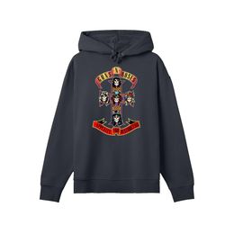 F4NT4STIC Sweatshirt 'Guns 'n' Roses Appetite For Destruction' Damen Gr&ouml;&szlig;e S hellblau / lila / rot / schwarz