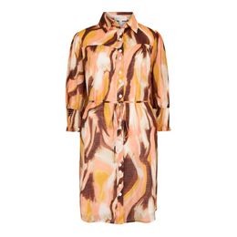 Apricot Painterly Swirls Shirt Mini Dress ' ' Damen Gr&ouml;&szlig;e 38 koralle Winterkleid