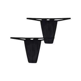 HOM Panty ' Plumes ' male Black size XL