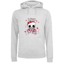 F4NT4STIC Sweater 'Anti Valentinstag LOVE is in the air' female Grey size M