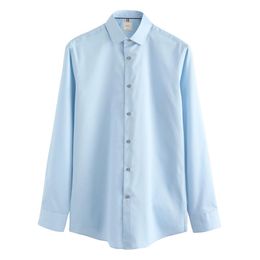 next Button Up Shirt male Blue size 18