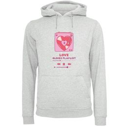 F4NT4STIC Sweatshirt 'Love Oldies Playlist Valentinstag' female Grey size XXL