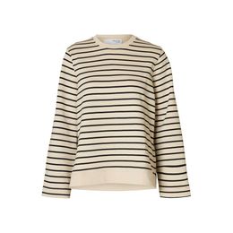 Selected Sweatshirt 'SLFELISE' female Beige size L