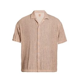 Campus Sutra Button Up Shirt 'Zibia' male Brown size S