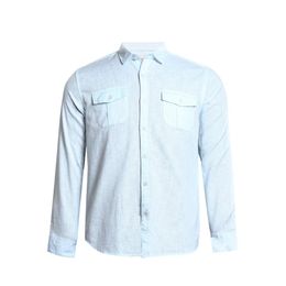 Campus Sutra Button Up Shirt ' Zeruiah ' male Blue size M