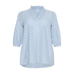 Kaffe Curve Blouse 'Vitana' female Blue size 44
