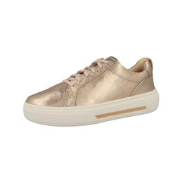 Clarks Sneaker 'Hollyhock Walk' Damen Gr&ouml;&szlig;e 37 gold