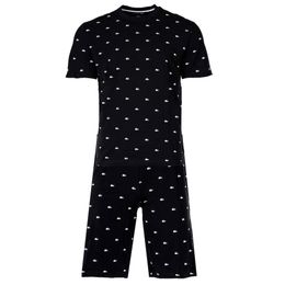 Lacoste Pyjama Herren Gr&ouml;&szlig;e L schwarz / wei&szlig;
