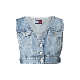Tommy Jeans Top Damen Gr&ouml;&szlig;e S blue denim