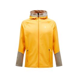 Peak Performance Fleecejacke M Rider Zip Hood Herren Gr&ouml;&szlig;e XL orange