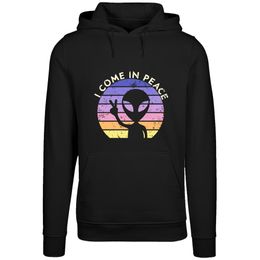 F4NT4STIC Sweatshirt 'Alien Peace Sunset' male Black size S