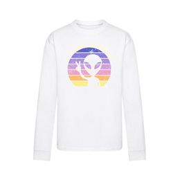 F4NT4STIC Shirt 'Alien Peace Sunset' boy White size 146/152