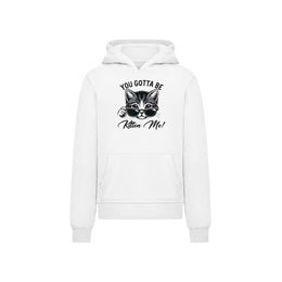 F4NT4STIC Sweatshirt 'K&auml;tzchen You Gotta Be Kitten Me!' girl White size 158/164