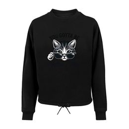 F4NT4STIC Sweatshirt 'K&auml;tzchen You Gotta Be Kitten Me!' female Black size XS