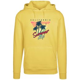 F4NT4STIC Sweatshirt 'California Palmen Retro' male Yellow size XL