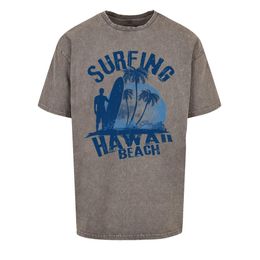 F4NT4STIC Shirt 'Hawaii Surf Beach Summer' male Grey size 4XL