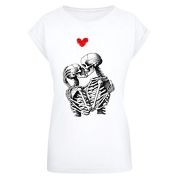 F4NT4STIC T-Shirt 'Love is all you need' Damen Gr&ouml;&szlig;e XXXL rot / schwarz / wei&szlig;