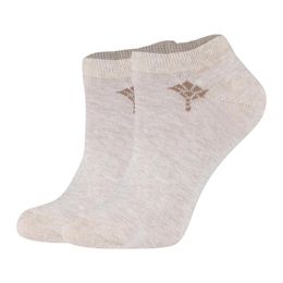 JOOP! Socken Damen Gr&ouml;&szlig;e 35/38 hellbeige / braun