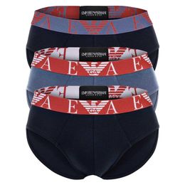 Emporio Armani Slip Herren Gr&ouml;&szlig;e XL blau / rot / wei&szlig;