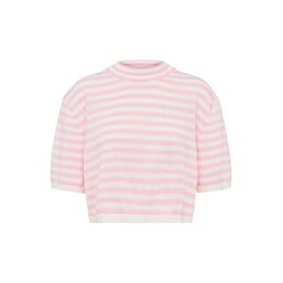 LeGer by Lena Gercke T-Shirt 'Cara' Damen Gr&ouml;&szlig;e S rosa / wei&szlig;
