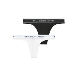 Polo Ralph Lauren Thong 'Polo Essentials' female Black, White size XS