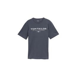 Tom Tailor T-Shirt Herren Größe M graphit / weiß