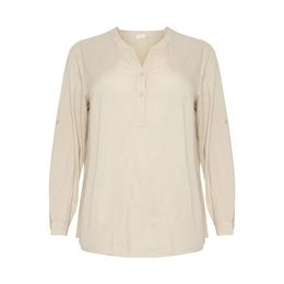 Kaffe Curve Blouse 'KCMille' female Beige size 54