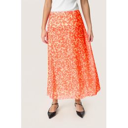 Soaked in Luxury Skirt female Orange size XS