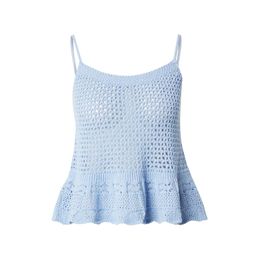 Only Stricktop Damen Gr&ouml;&szlig;e M hellblau
